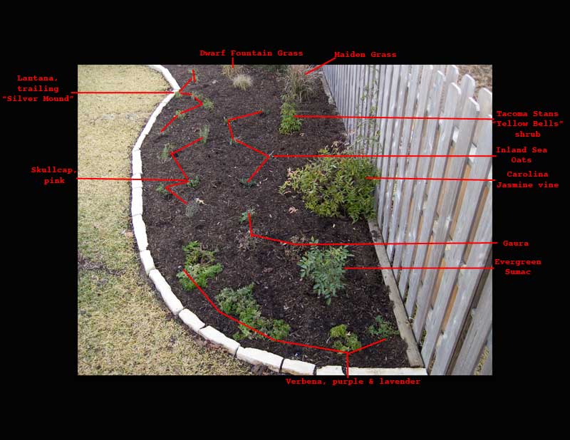 Northeast Corner bed, south piece